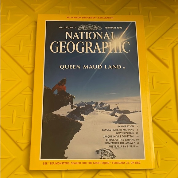 National Geographic | Other | National Geographic Magazine February 998 ...